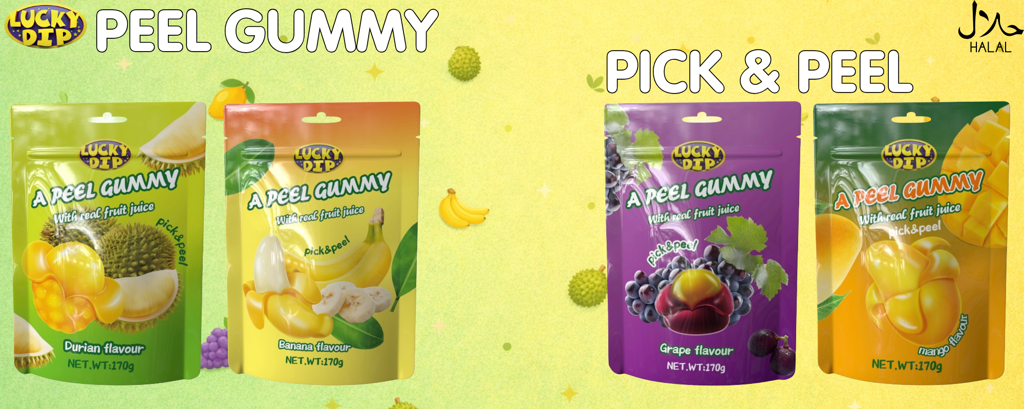 Peel Gummy – Lucky Dip Ltd